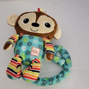 Bright Starts | Toys | Bright Starts Interactive Plush Baby Monkey ...